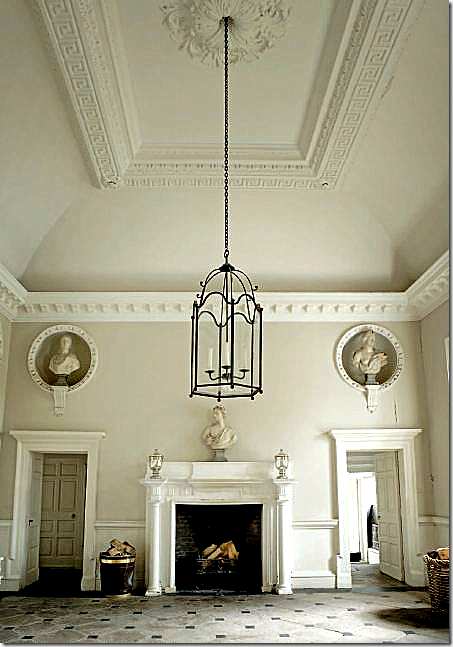 antique french living: Bellamont Forest: Palladian Villa in Ireland